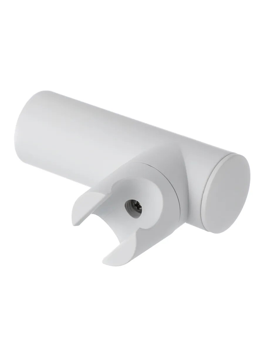 Держатель для душа регулируемый белый