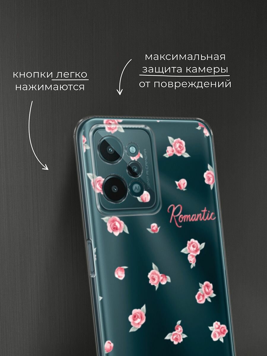 Чехол на Realme C31 / Реалми C31 с принтом "Romantic 3" — фото 1