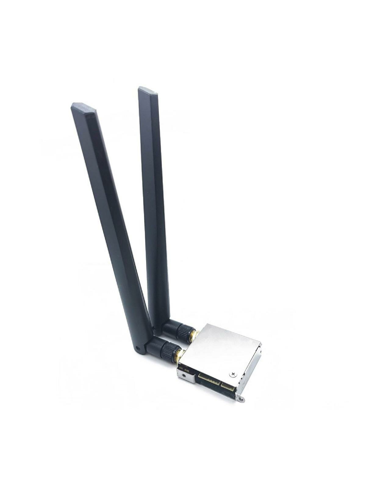 WiFi Go Network Adapter AX201 WiFi 6 Wireless Bluetooth5.0 2400Mbps Key E Cnvio 2 WiFi Card HighGain Antenna