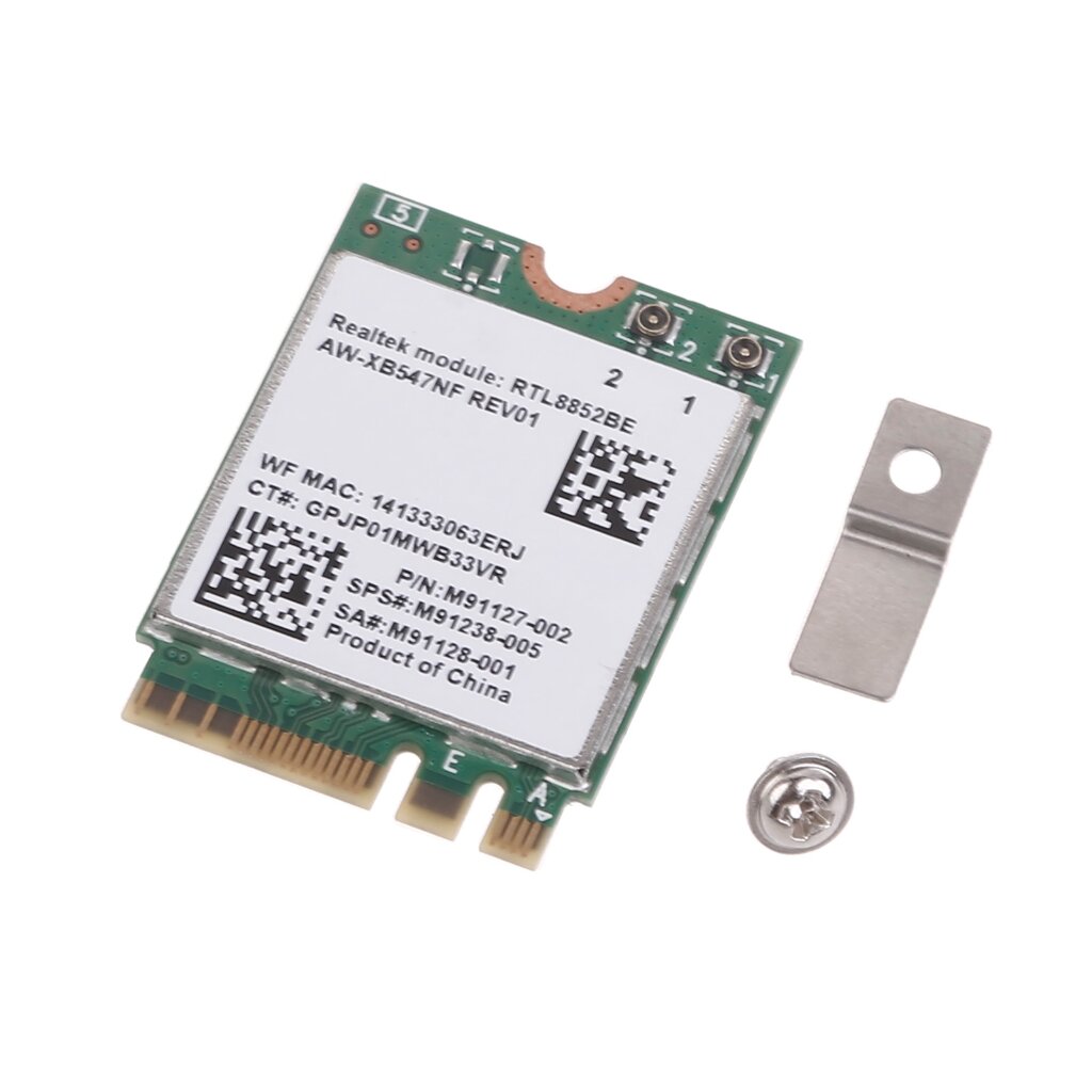 RTL8852BE WiFi 6 Карт 802.11ac ax Беспроводной Сетевой Адаптер NGFF M.2 WiFi Card