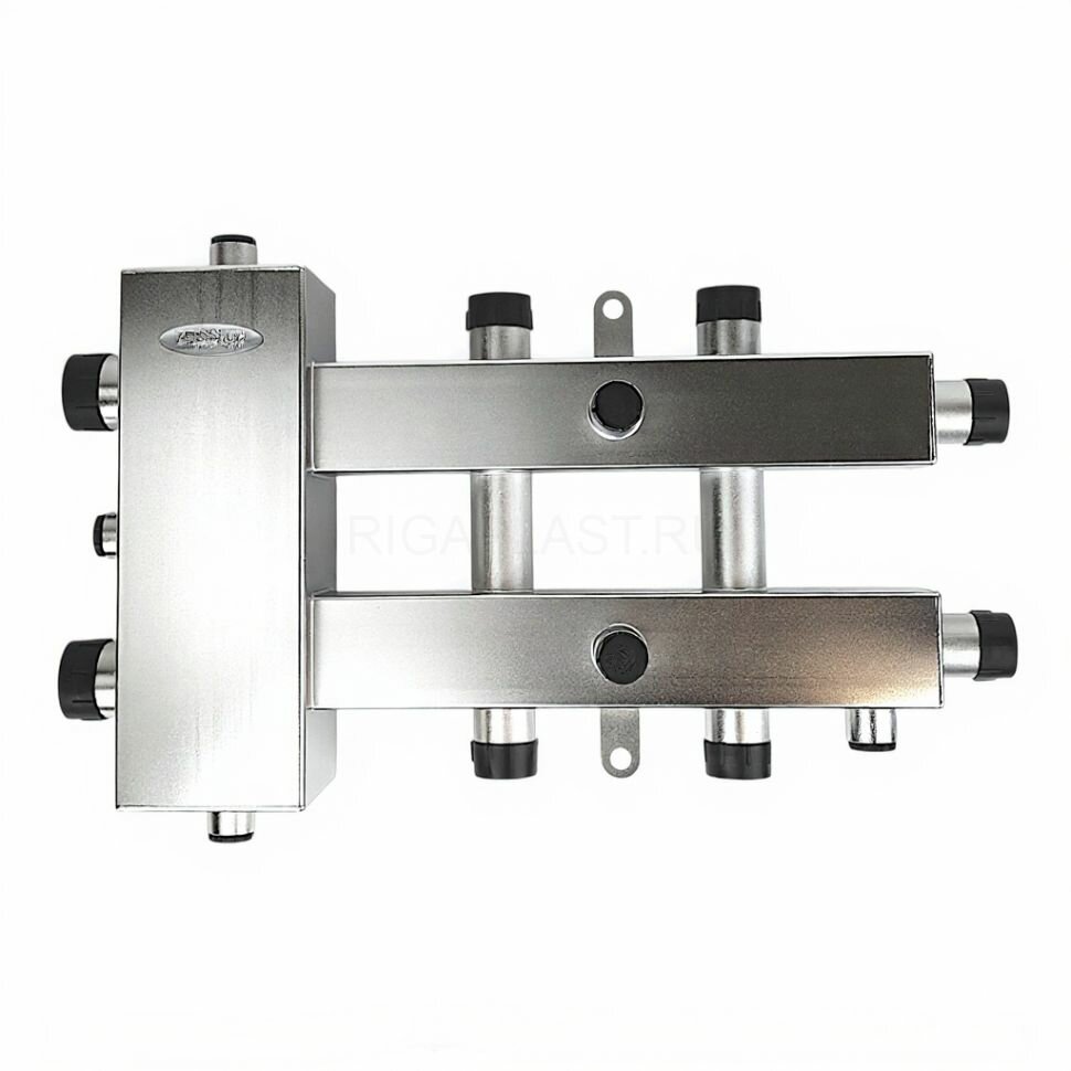 Гидравлический разделитель совмещенный с коллектором на 3 контура ( M3 ), ZSb.1502. S. M3