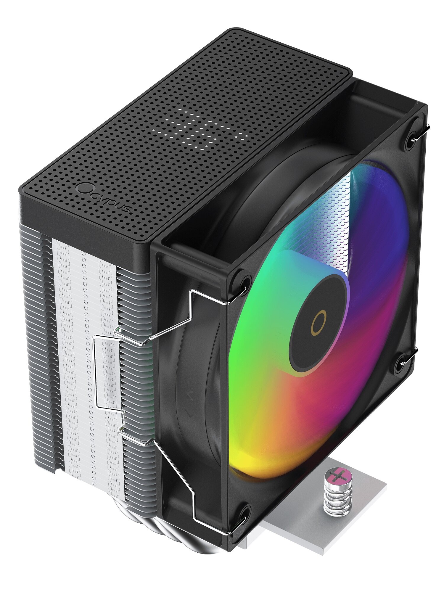 Кулер для процессора Ocypus Gamma A40 ARGB Digital Black (All sockets, TDP 200W, PWM)