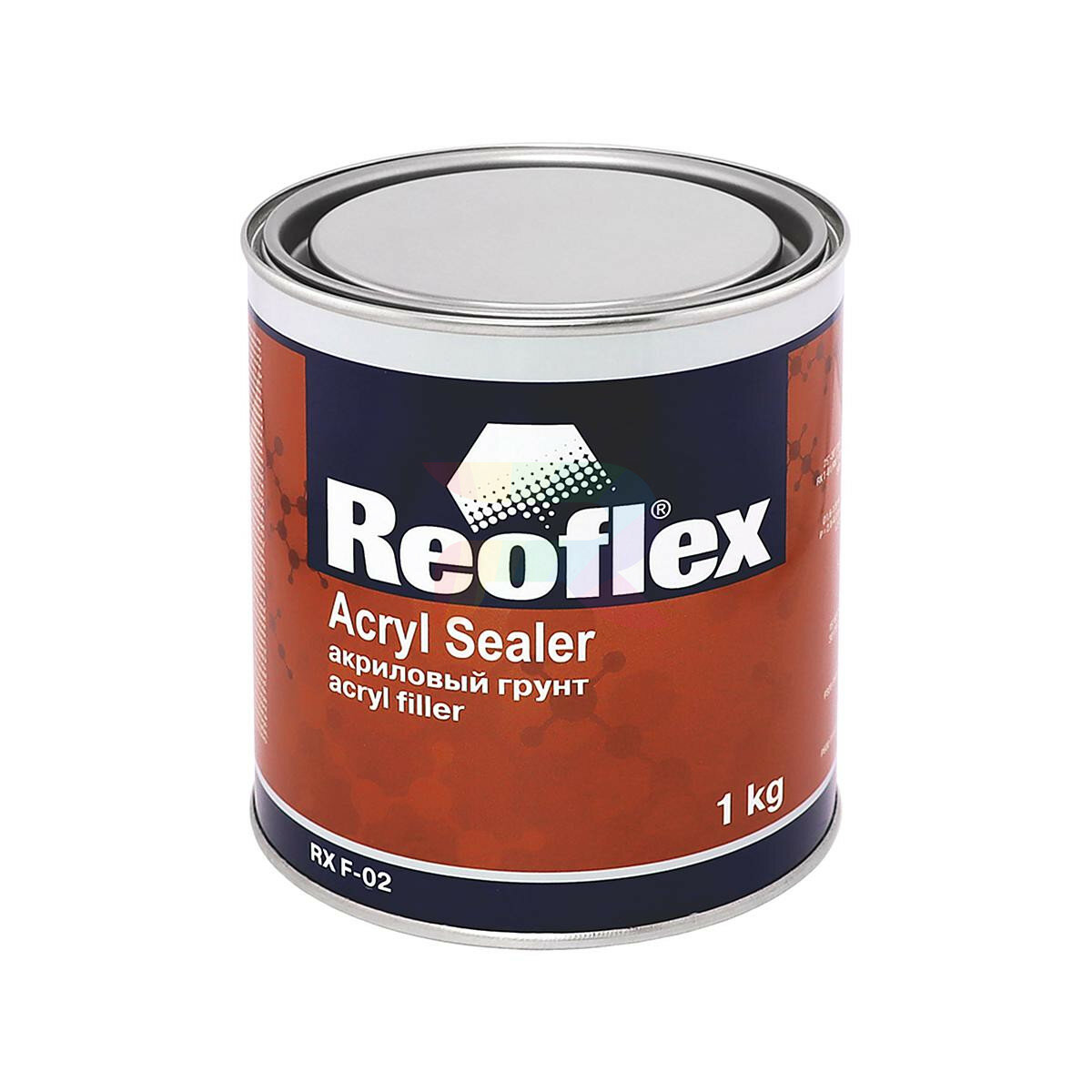 Акриловый выравнивающий грунт Reoflex RX F-02 1K Acryl Sealer черный 1 кг.