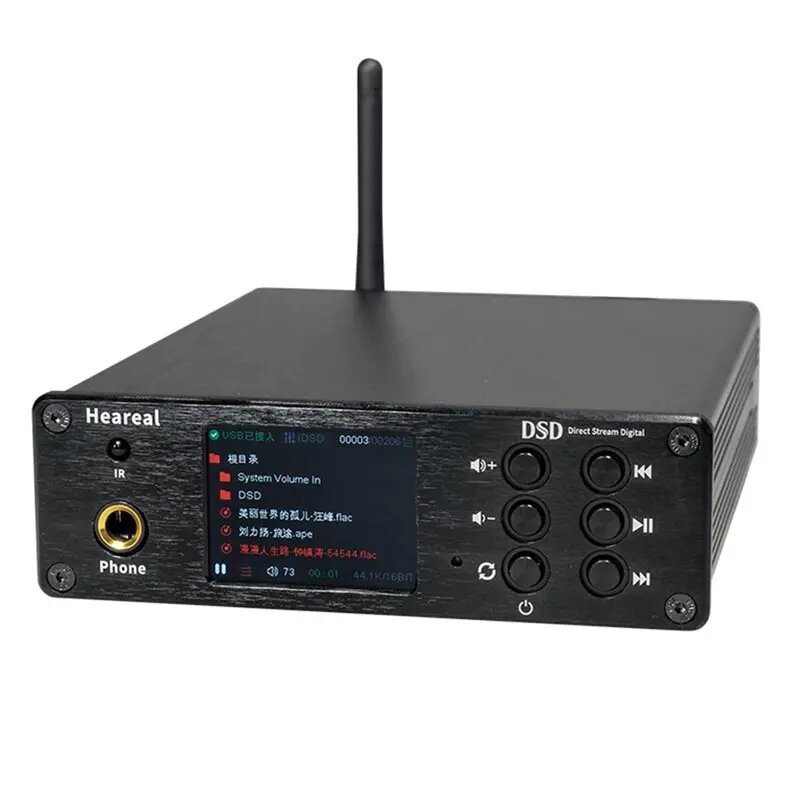 HIFI Dual ES9038Q2M ЦАП усилитель для наушников