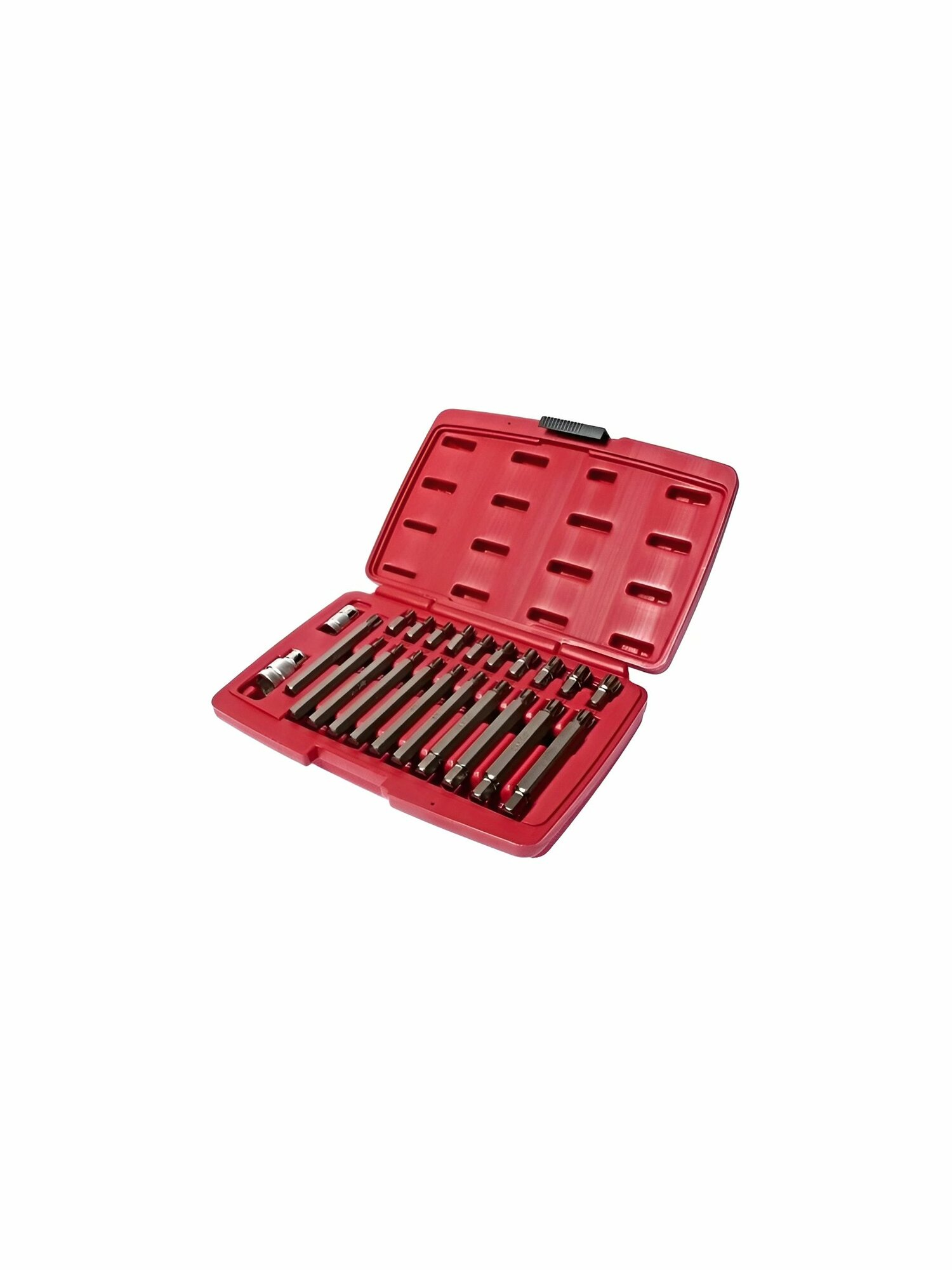 Набор бит 1/2"&3/8" RIBE RM5-RM14 + 2 держателя, кейс (23 предмета) JTC 5715