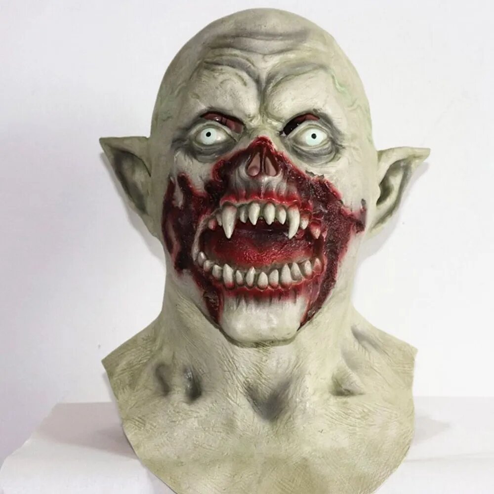 Маска клоуна ужаса - Реалистичная латексная маска для Хэллоуина и квестов с жутким эффектом