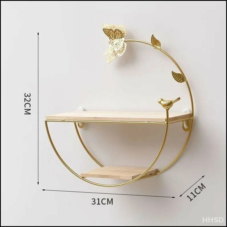 Полка Настенная Прямая, 11х11х32 см, 1 шт.