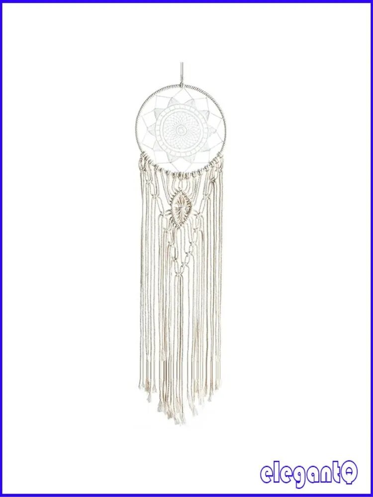 Набор Ручной Работы В Виде Круга Ловец Снов Принадлежности Для Настенного Монтажа Макраме