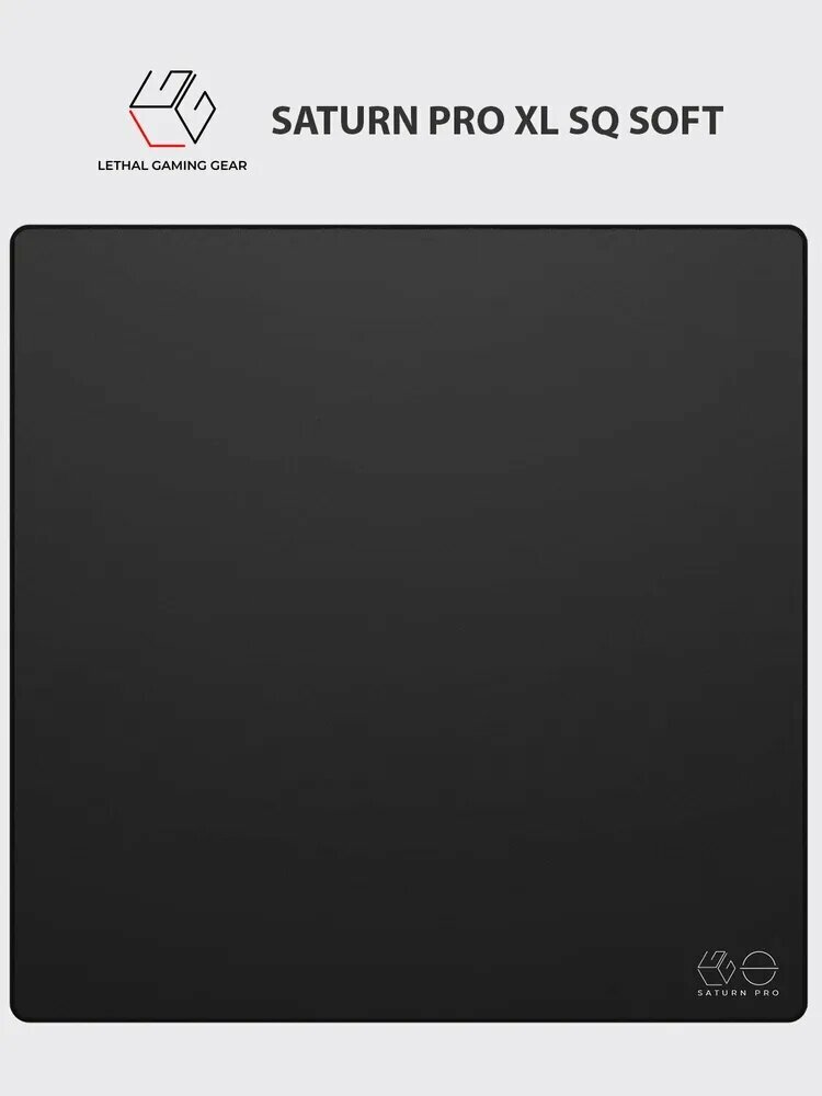 Lethal Gaming Gear Коврик для мышки, XL, черный