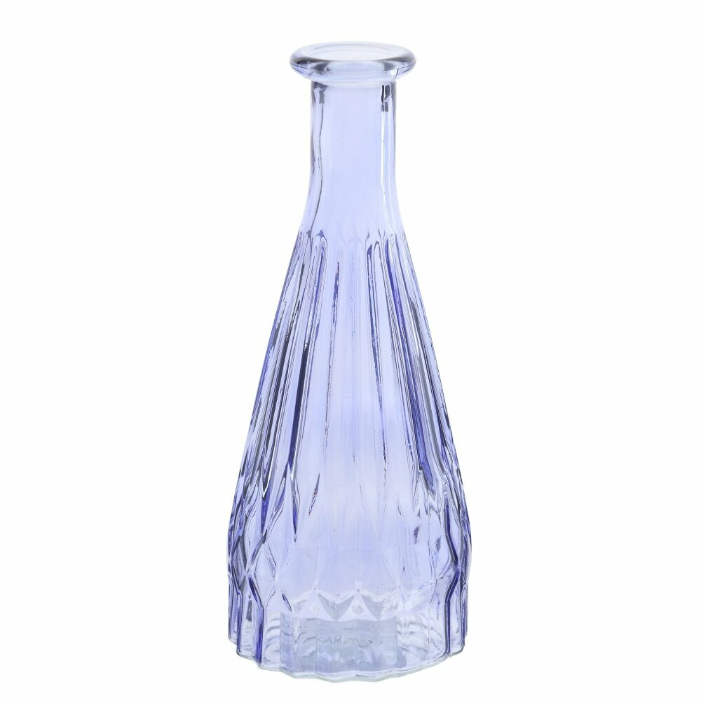 Ваза стеклянная, 430 мл, 8,5х8,5х21 см KSM-819688