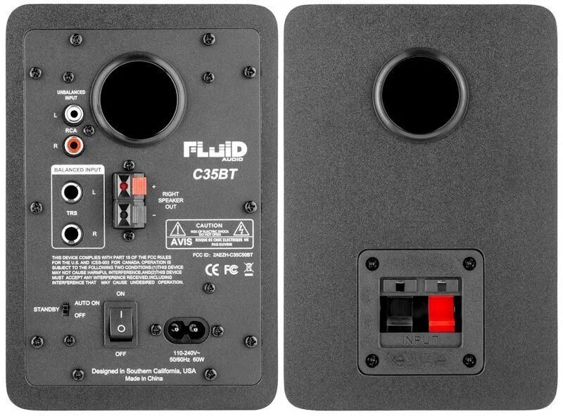 Студийные мониторы Fluid Audio C35BT — фото 1