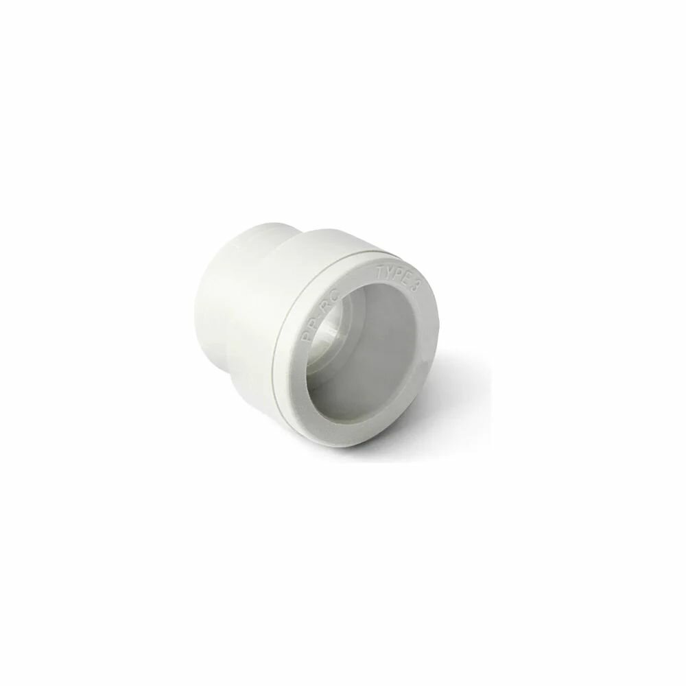 Переходная муфта PRO AQUA PP-R белая d-40-20 мм PA12614008b