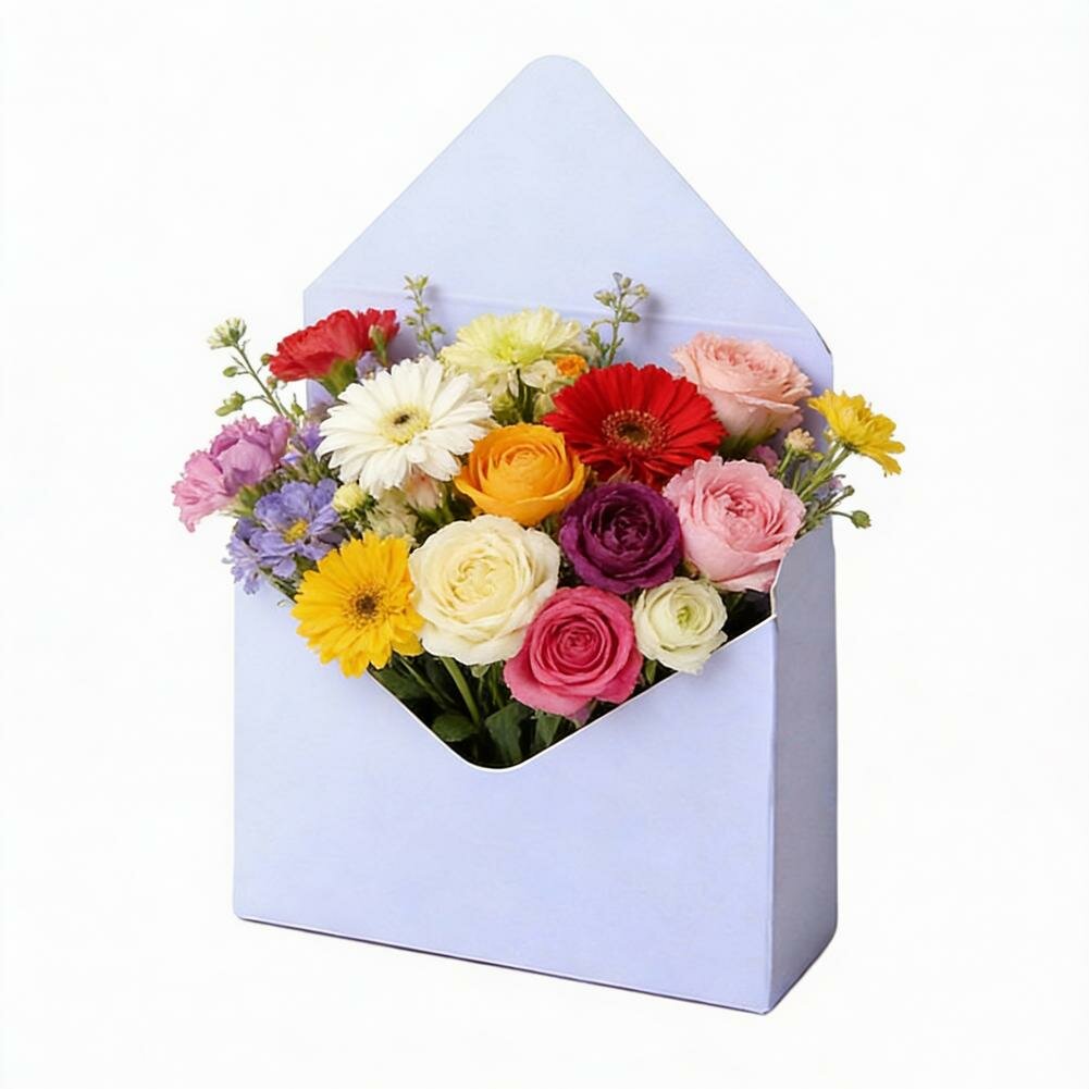 Цветочный букет (цветы не входят в комплект), Международный женский день, День учителя, свадебный подарок