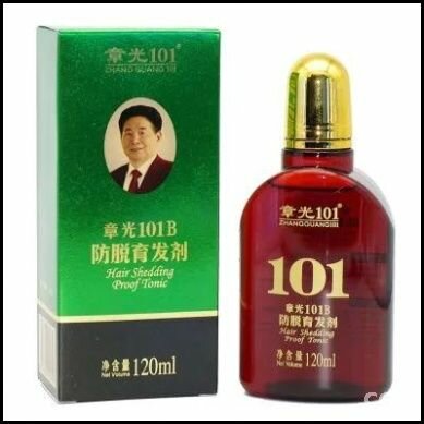 Эксклюзивный комплекс Zhangguang 101B для укрепления и активного роста волос, обеспечивающий восстановление густоты