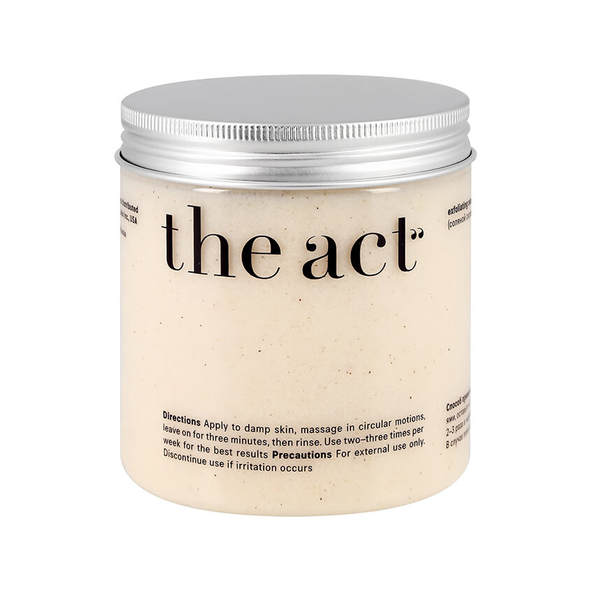 Скраб для тела THE ACT соляной с кокосом 300 г