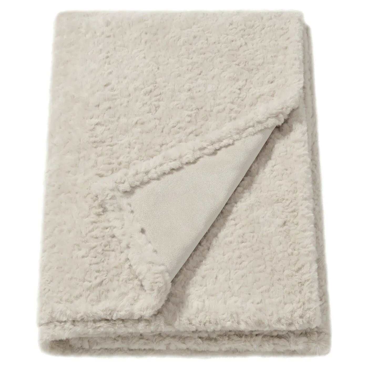NÄTNÄVA throw, бежевый, 130x170 см