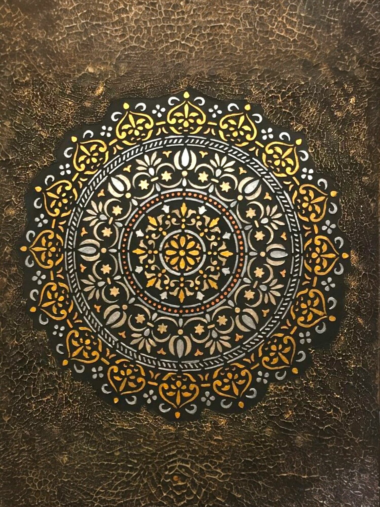 Трафарет для картин энергия 42х42 см PGX пластик 1.2мм для штукатурки и покраски