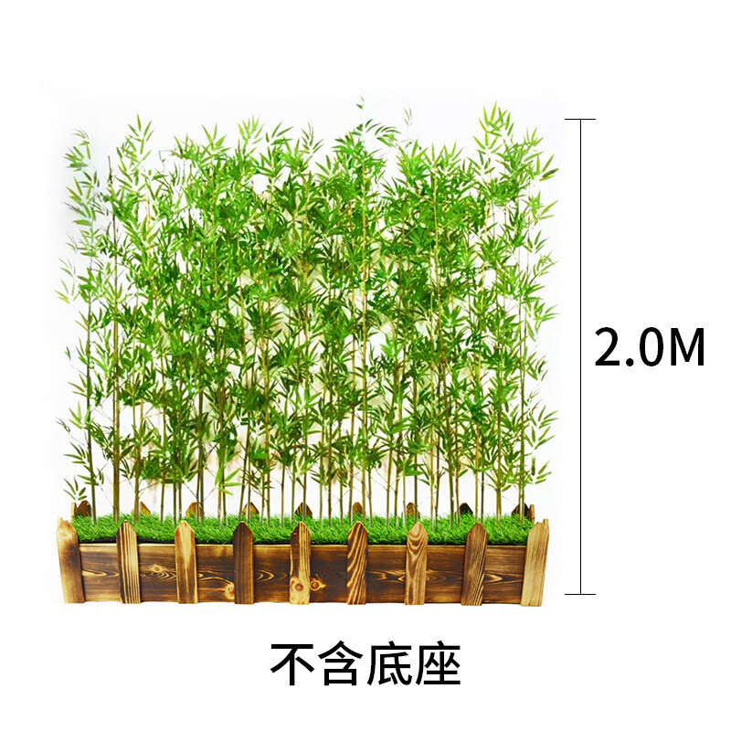 2025 Искусственный бамбук, фальшивый бамбук для магазина, ресторана, дома, внутренней перегородки, декор, оптовая продажа искусственного бамбука
