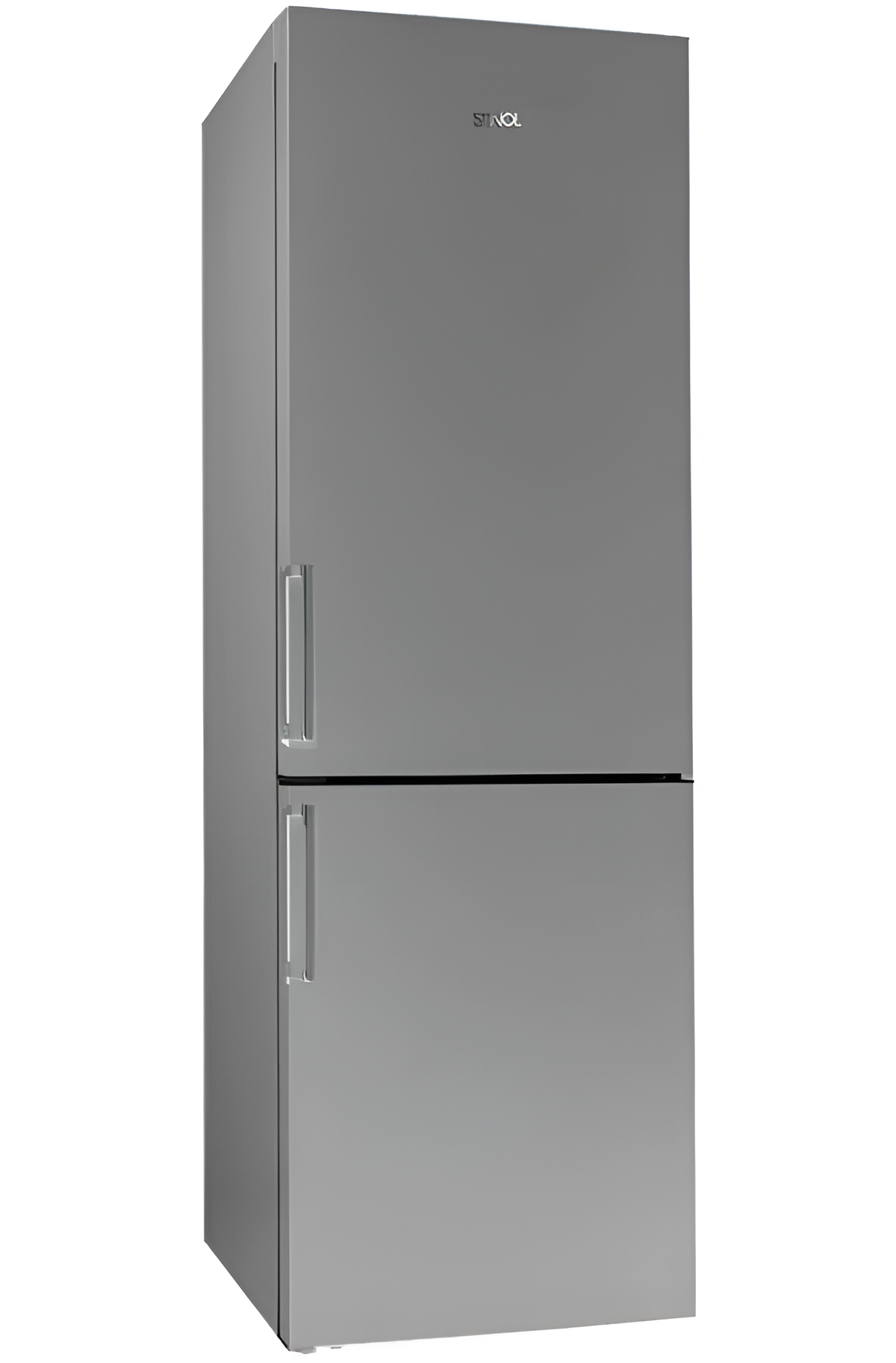 Холодильник двухкамерный STINOL STN 185 G Total No Frost, серебристый
