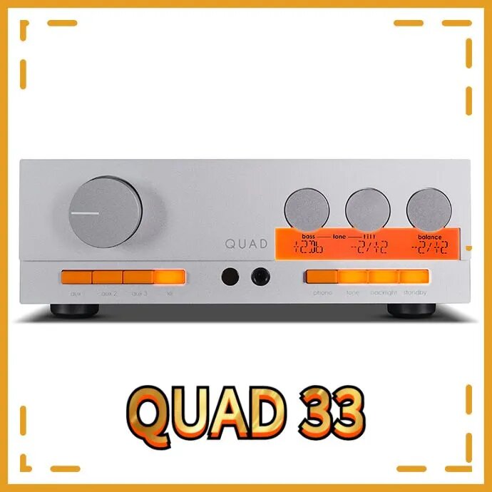 Передний и задний усилитель QUAD 33 fever home ear amplifier все-в-одном устройстве