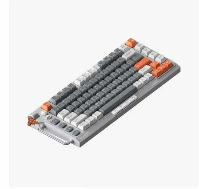 NuPhy Клавиатура , серый, черный матовый