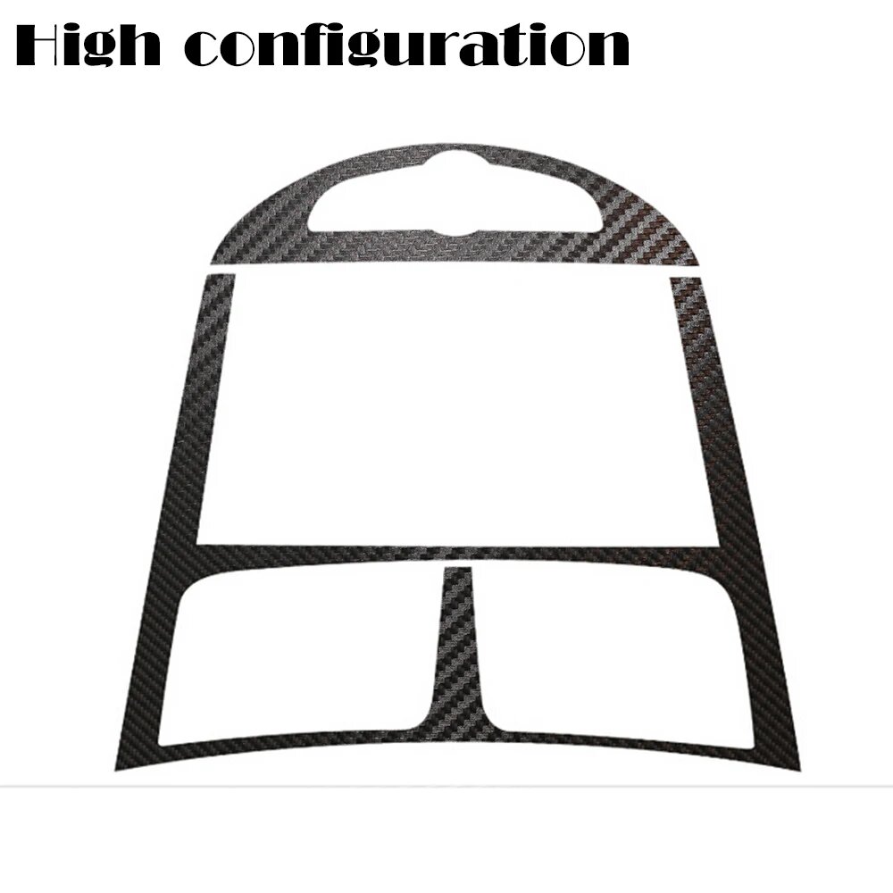 Наклейка из углеродного волокна для Hyundai Solaris Verna 2010-2012, high black