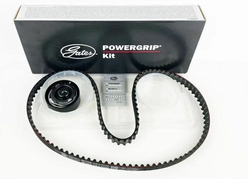 Комплект ремня ГРМ Gates K015670XS Гранта 2190, Веста 2190, Калина 2, Datsun 1.6 8кл.