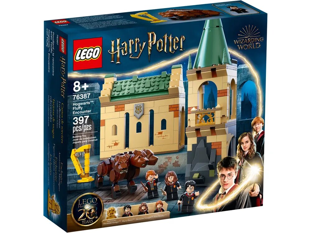 Лего Harry Potter серия, LEGO 76387 пушистая встреча, lego конструктор для мальчика, лего для девочек