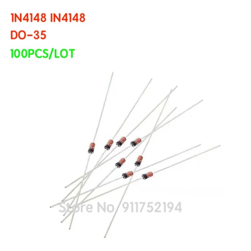 Диоды 1N4148 DO-35 100 шт.