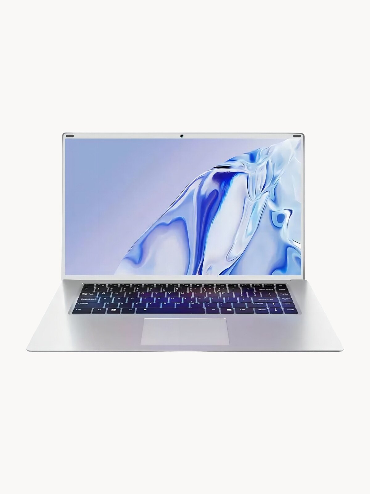 15.6" Ноутбук Intel Celeron N5095 , RAM 16 ГБ, Intel HD Windows Pro Светло-серый, Российская клавиатура