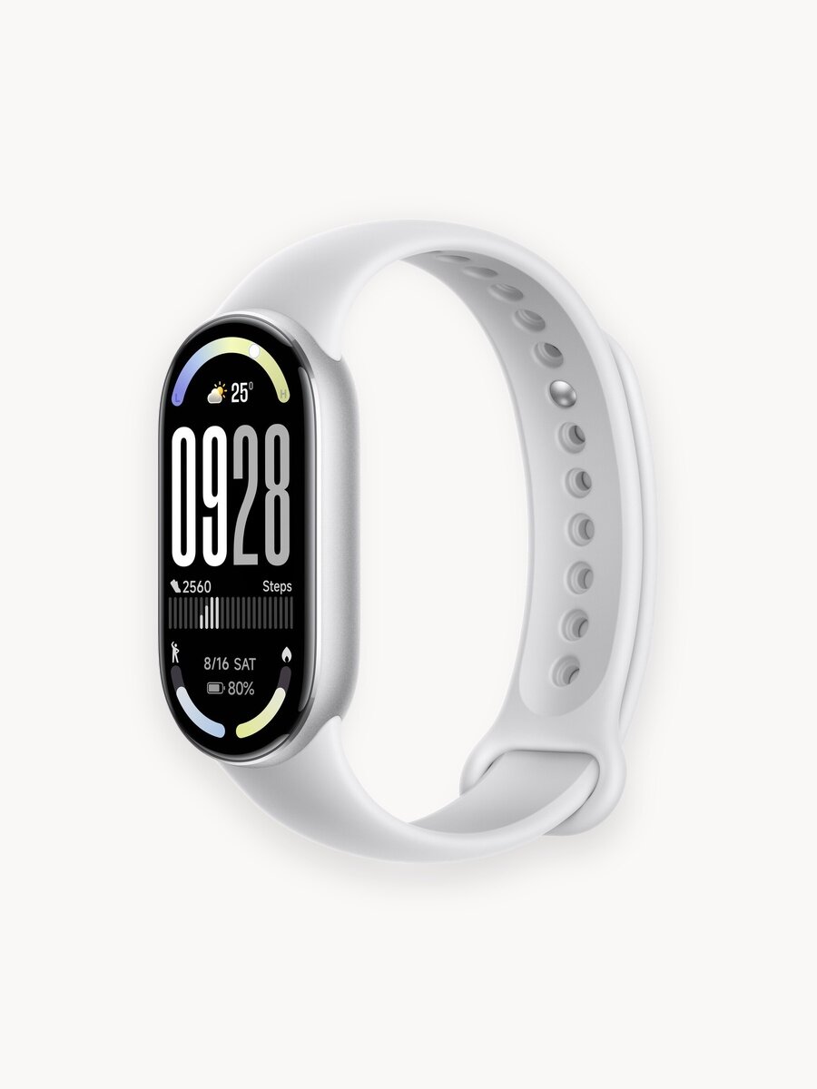 Фитнес-браслет Xiaomi Smart Band 10 Glacier Silver (BHR07PSGL)