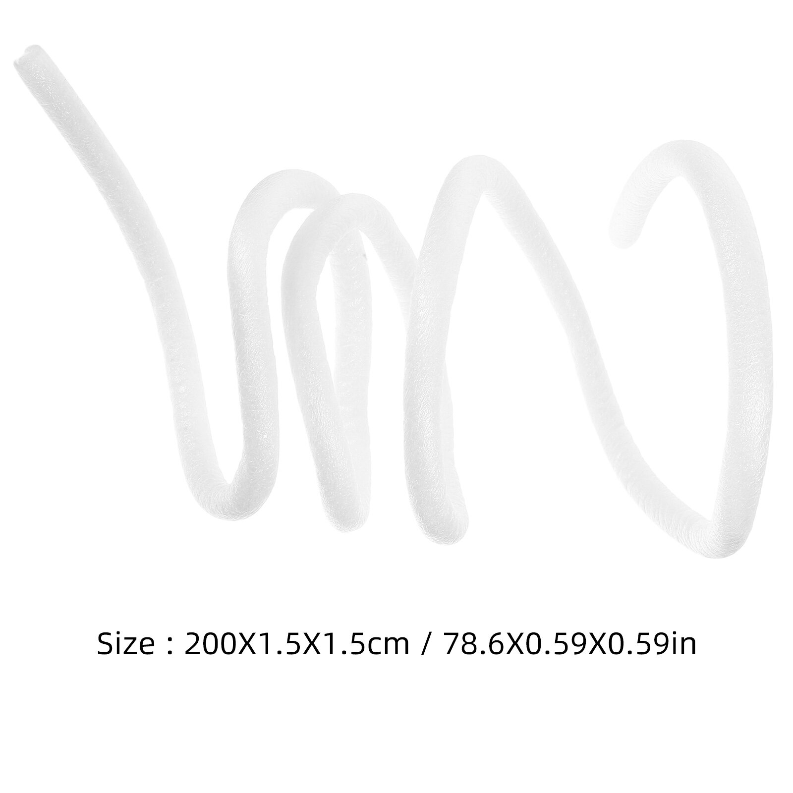 Держатель Для Подушек Дивана Из Пены Белый 200.00X1.50X1.50Cm