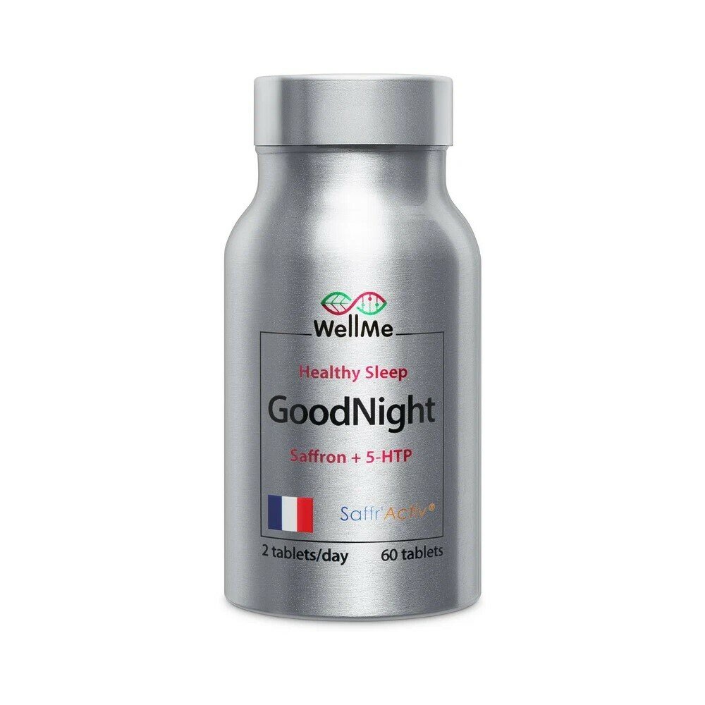 WellMe Биологически активная добавка к пище GoodNight, (60 таблеток, 500 мг)