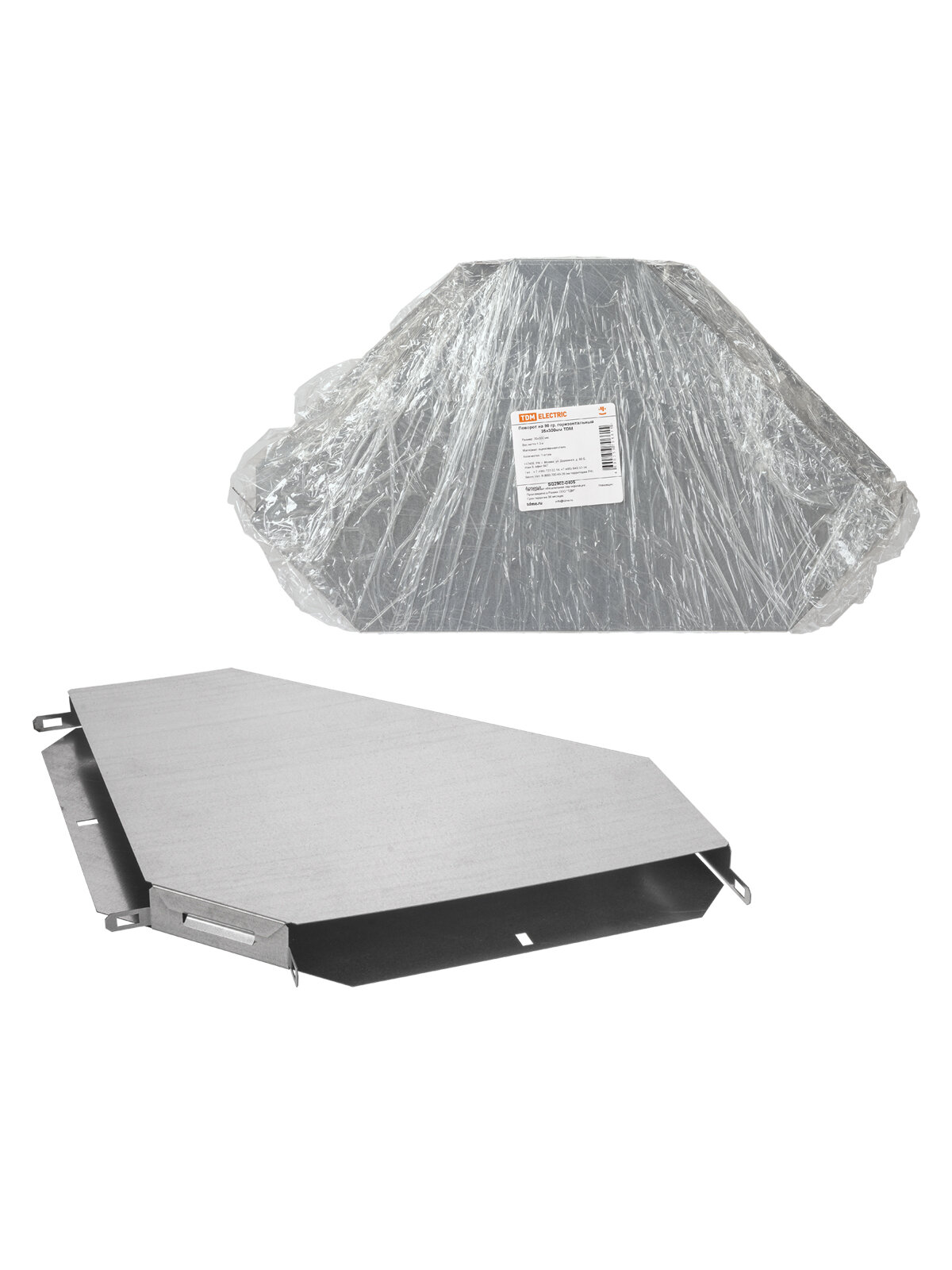 Поворот на 90 град. горизонтальный 35х300 мм TDM