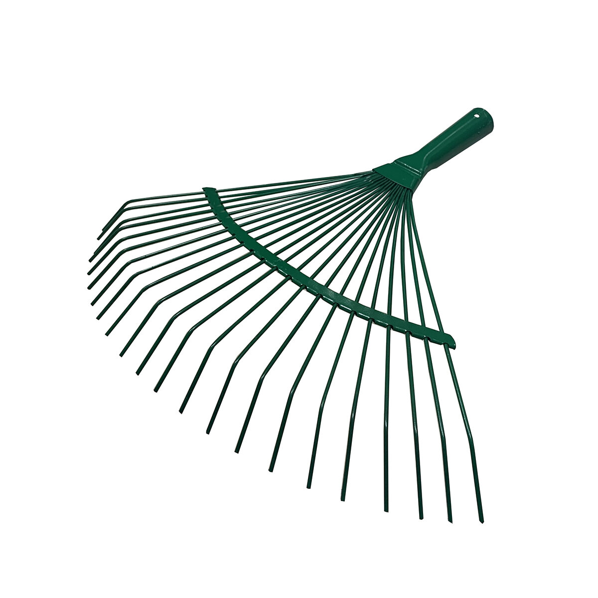 Грабли веерные, проволочные, сталь, 22 зуба,430мм, сталь, 1шт