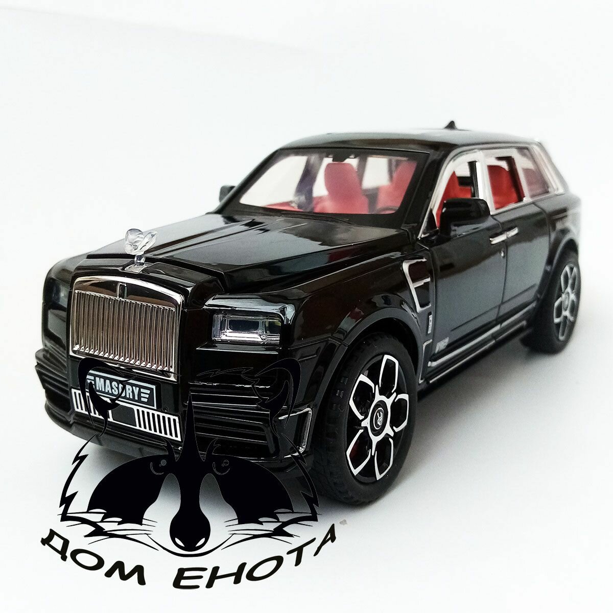 Машинка Rolls-Royce Cullinan MANSORY. Металлическая модель Ролс Ройс Калинан 1:24. Инерционная игрушка