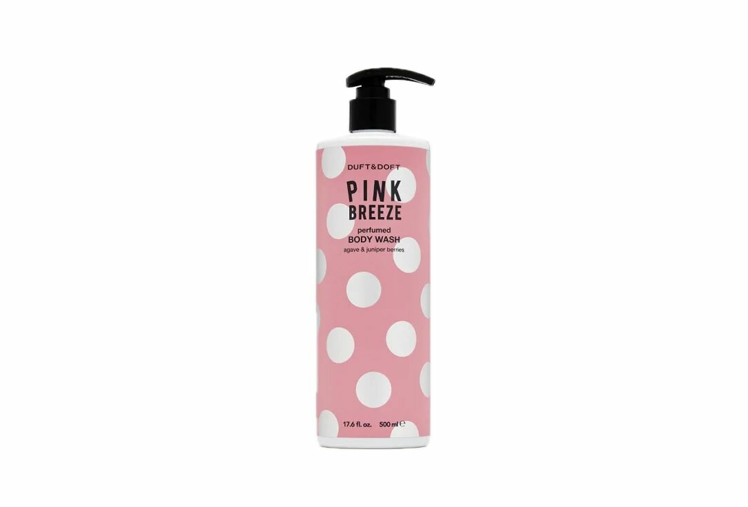 Парфюмированный гель для душа DUFT & DOFT Pink Breeze 500 мл с агавой и можжевельником