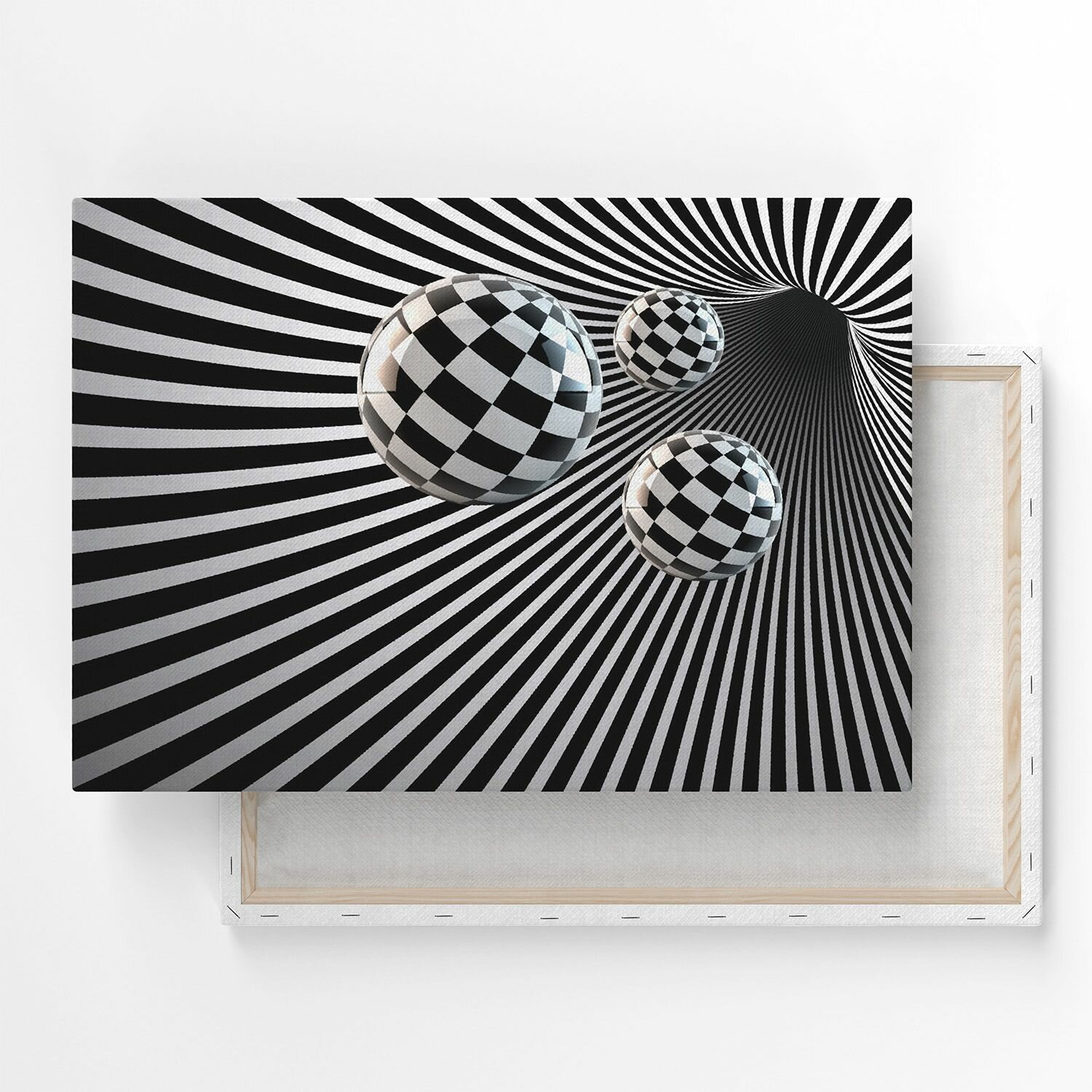 Картина на холсте, репродукция / 3D Абстракции / Размер 30 x 40 см
