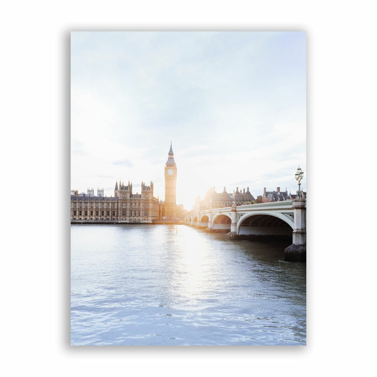 Постер, плакат на бумаге / Big Ben / Биг-Бен / Размер 30 x 40 см