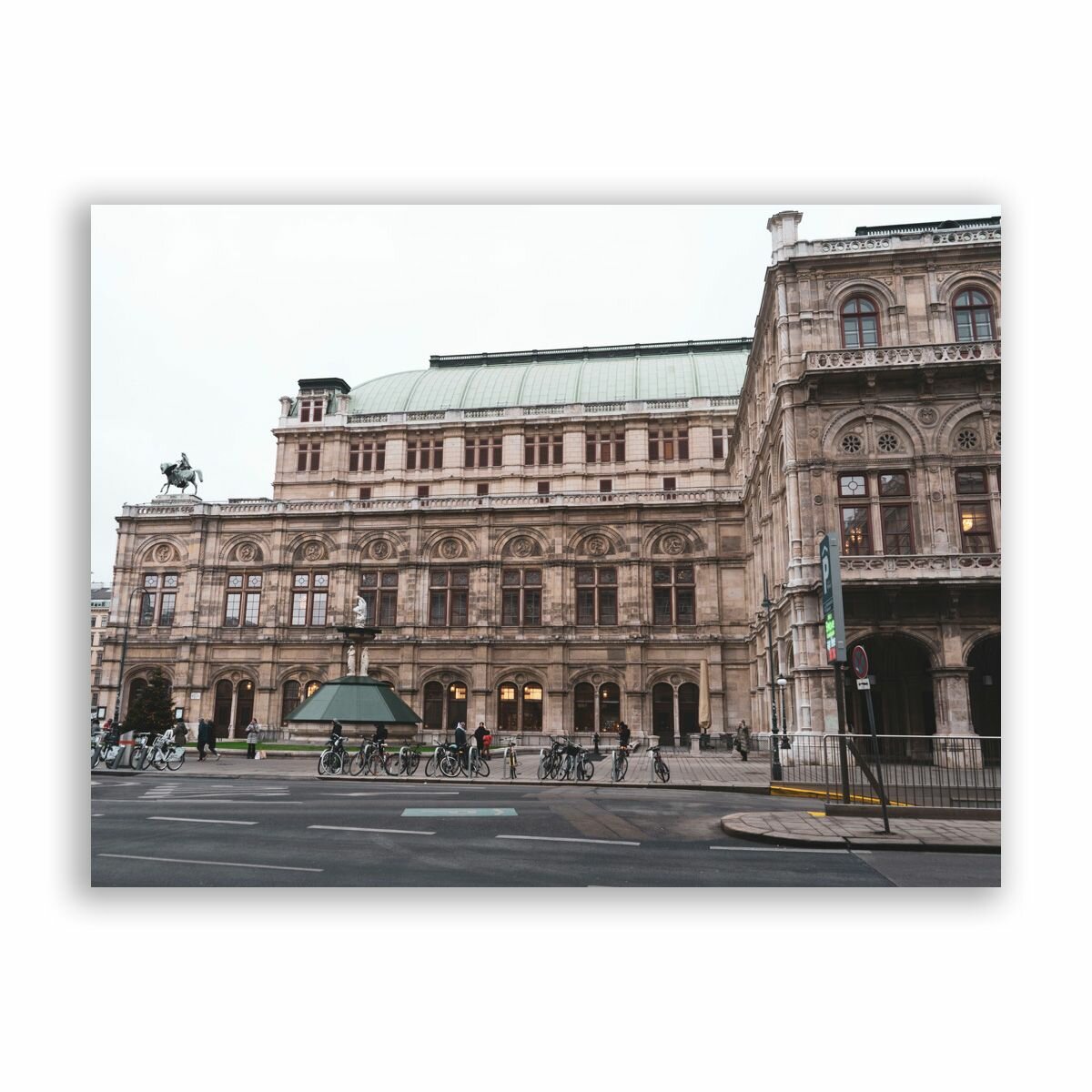 Постер, плакат на бумаге / Австрия - Улицы / Размер 60 x 80 см