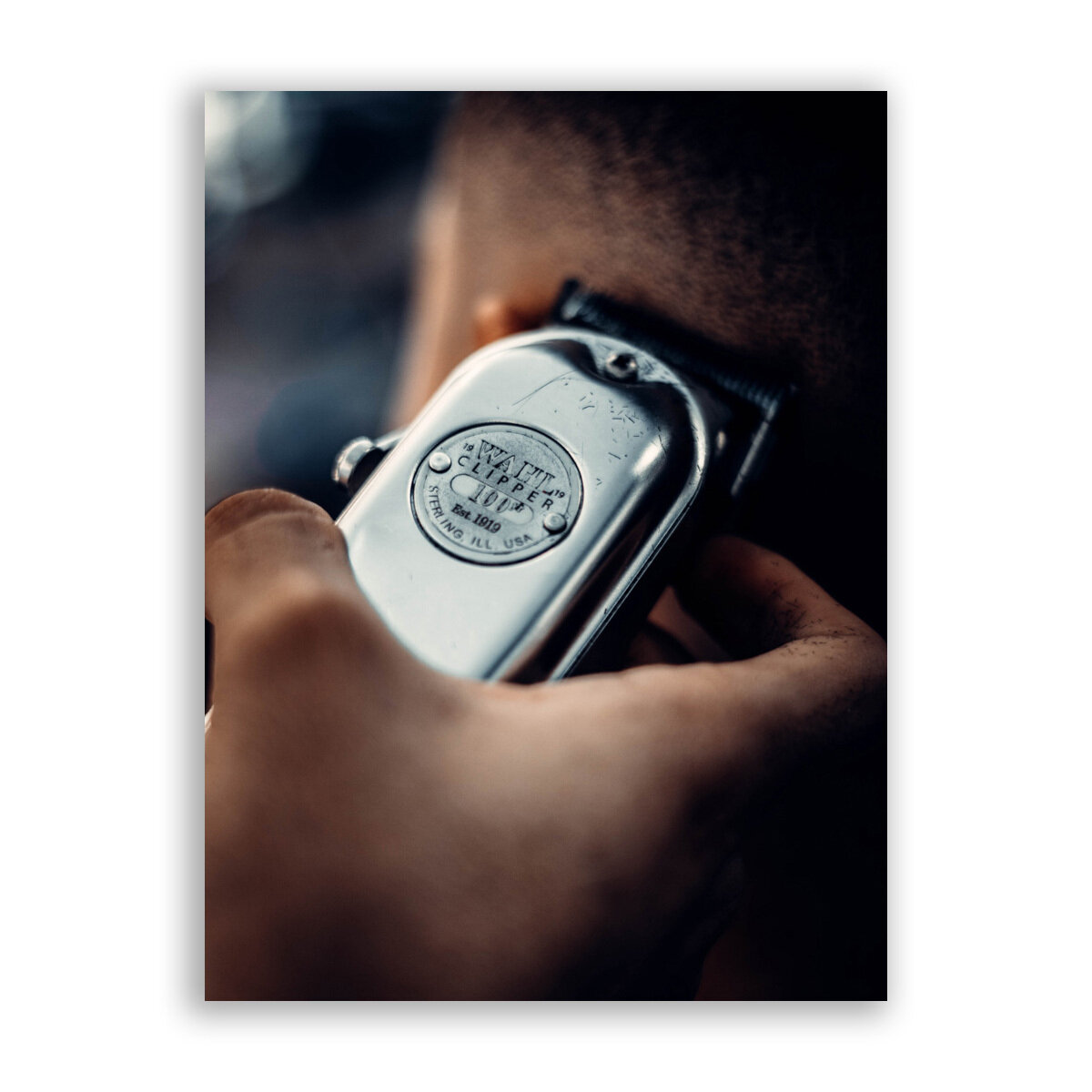 Постер, плакат на бумаге / Для Барбершопа / Размер 30 x 40 см