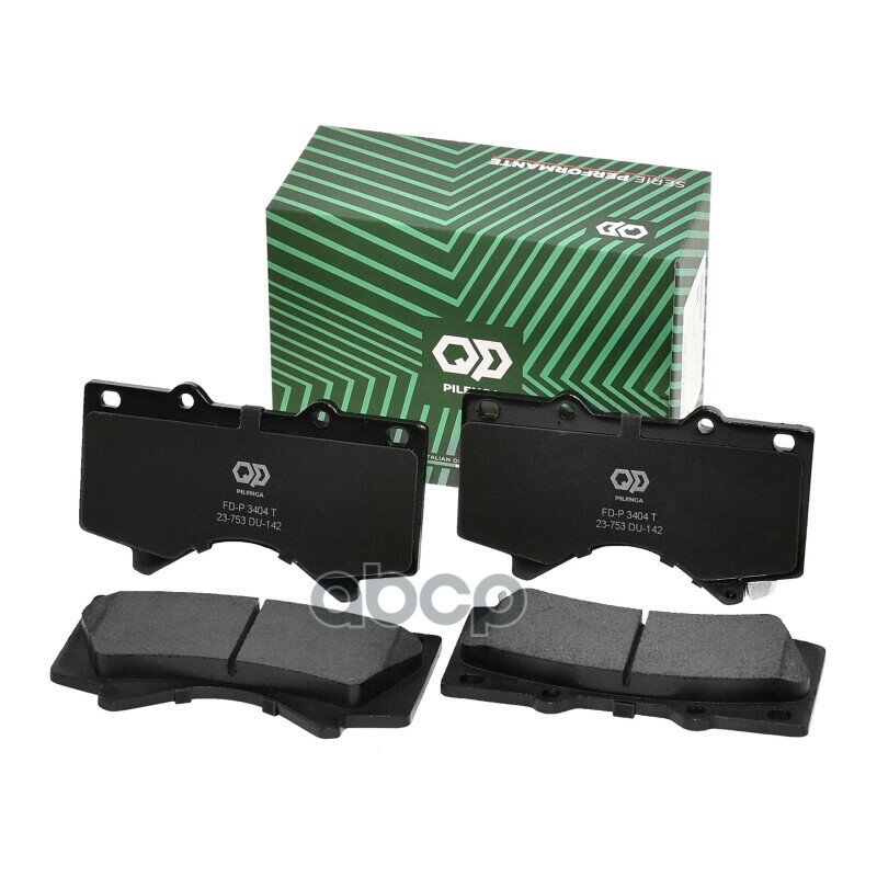Колодки тормозные дисковые передние Performante TOYOTA Land Cruiser 200 (07-)/LX 570 (07-) FD-P3404T PILENGA арт. FD-P3404T