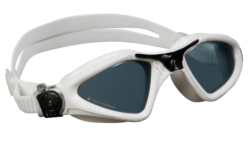 Aquasphere Очки для плавания Kayenne темные линзы, white/black