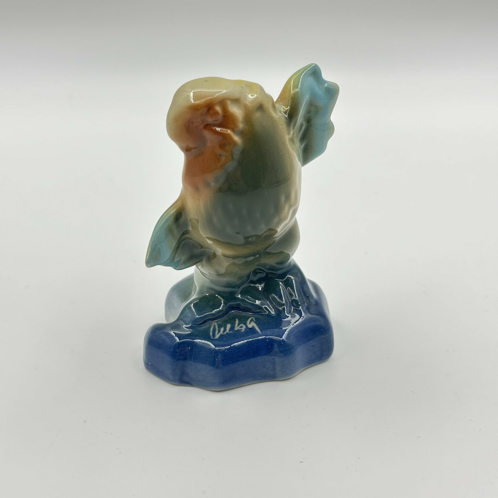Статуэтка "Куба" ("Танцующий попугай"), фарфор, роспись, Куба, 1970-1990 гг.