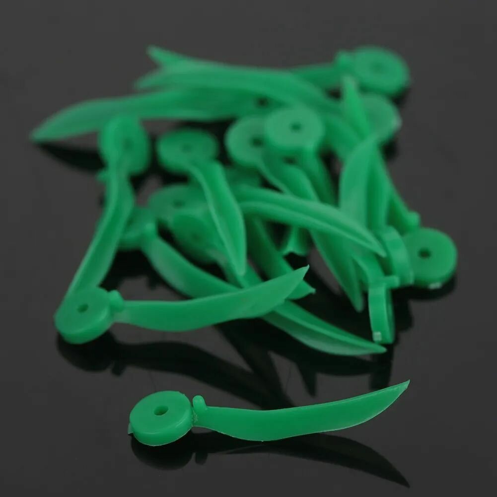 Клинья фиксирующие пластиковые Одноразовые с отверстием NeoHealth , 1уп:100 шт. Зеленый (маленький): 17,8*2,1 мм