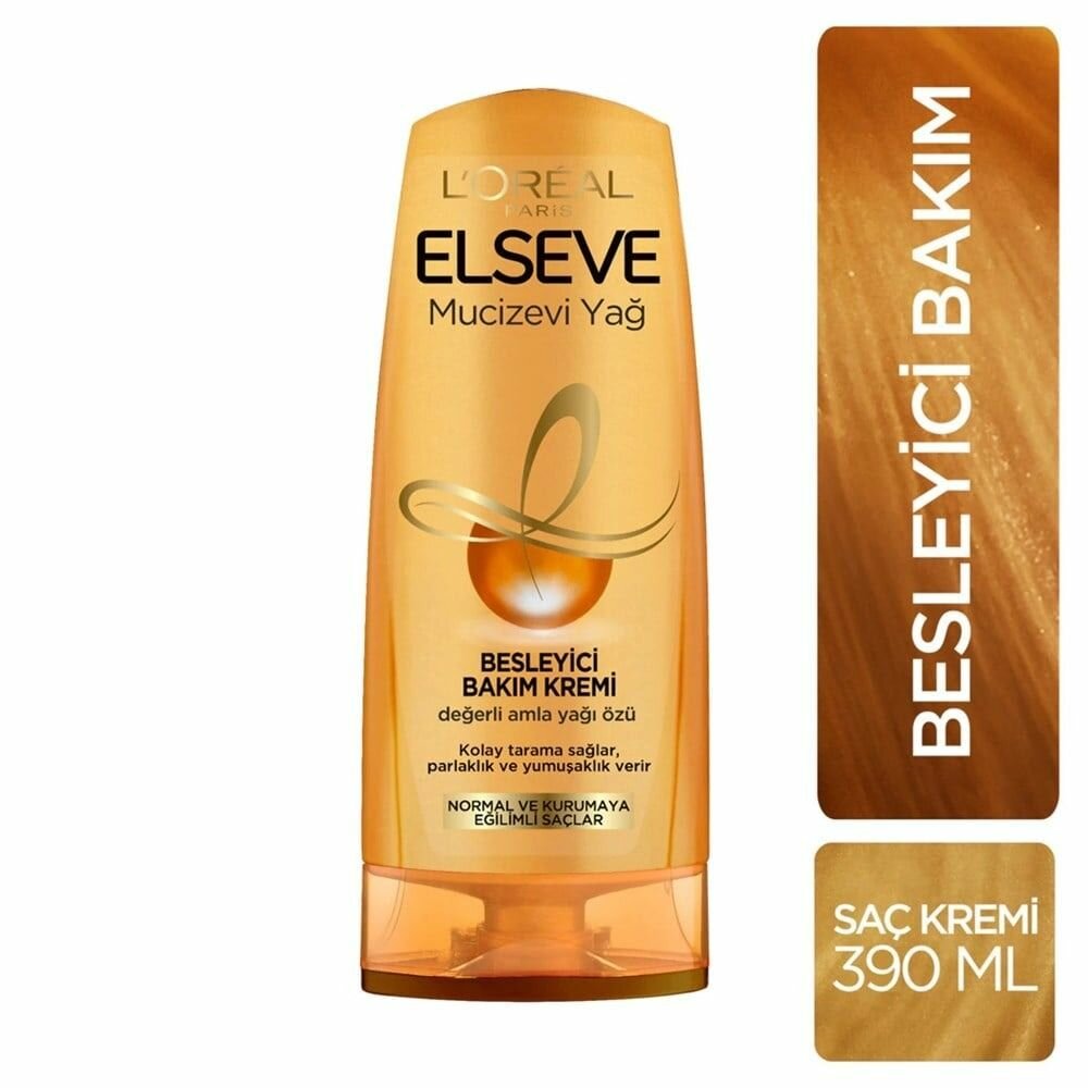 L'ORAL Elseve кондиционер для волос Miracle Oil с маслами для нормальных и сухих волос 360 мл (Франция)