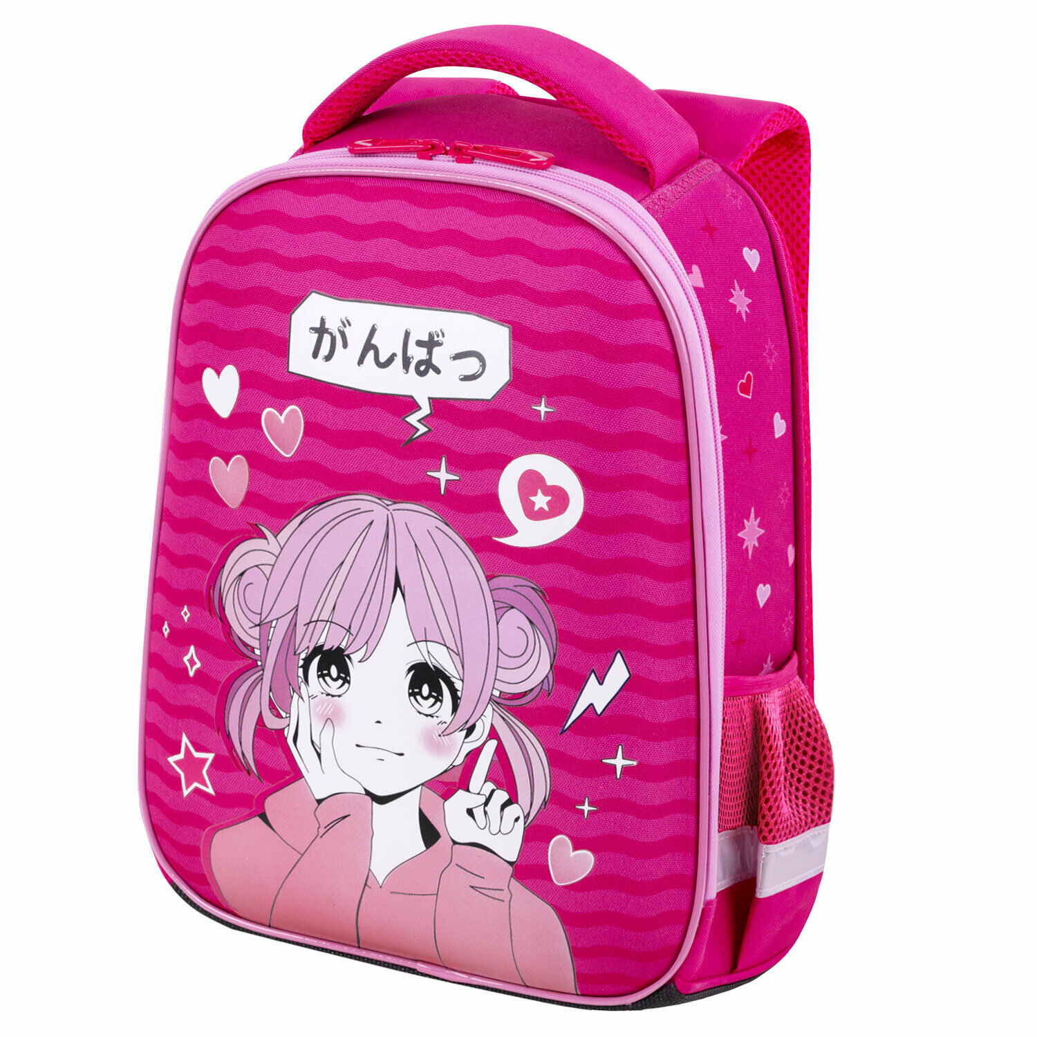 Ранец Brauberg Kids Start, Anime Style, 1 отделение, 2 кармана, 12L, 35х26х13 см