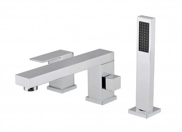 Смеситель на борт ванны Groсenberg GB6008 Хром