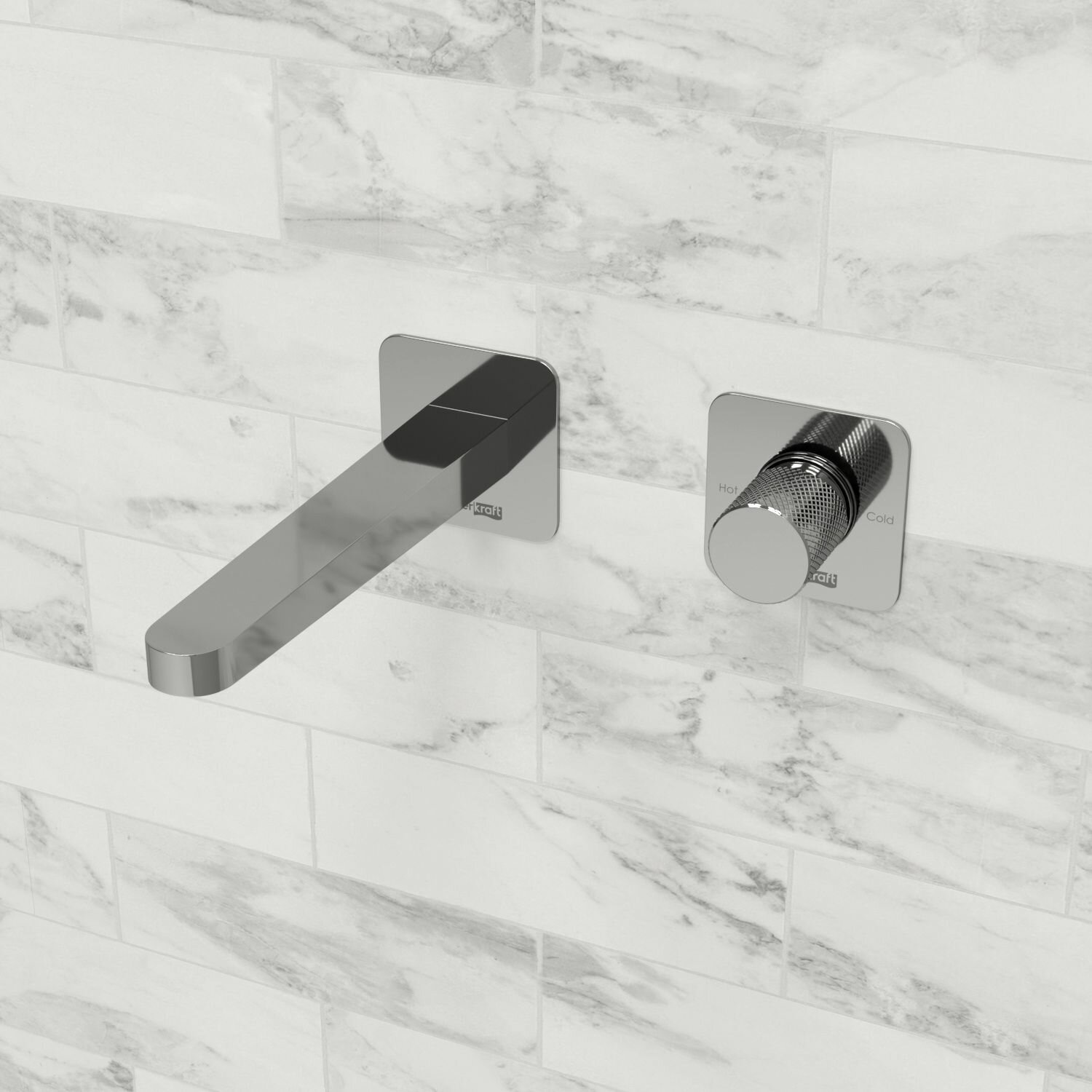 Встраиваемый смеситель для раковины WasserKRAFT, Хром