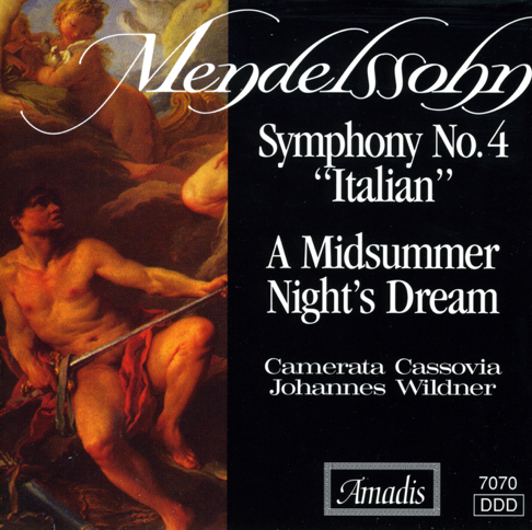 Mendelssohn-Symphony No. 4 Italian/A Midsummer Night'S Dreams- < Amadis CD Чехия (Компакт-диск 1шт)
